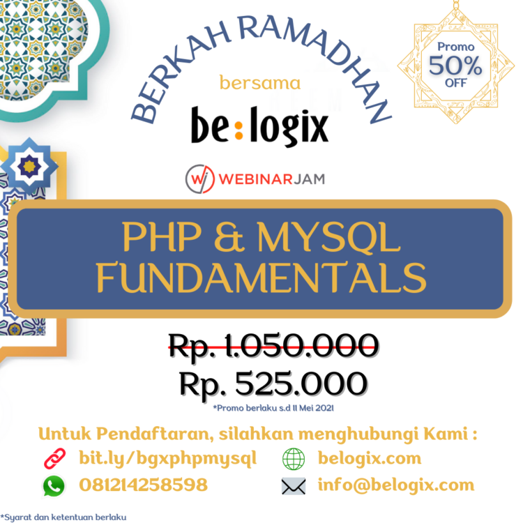 PHP & MySQL Fundamentals – BeLogix – IT Training and Certification